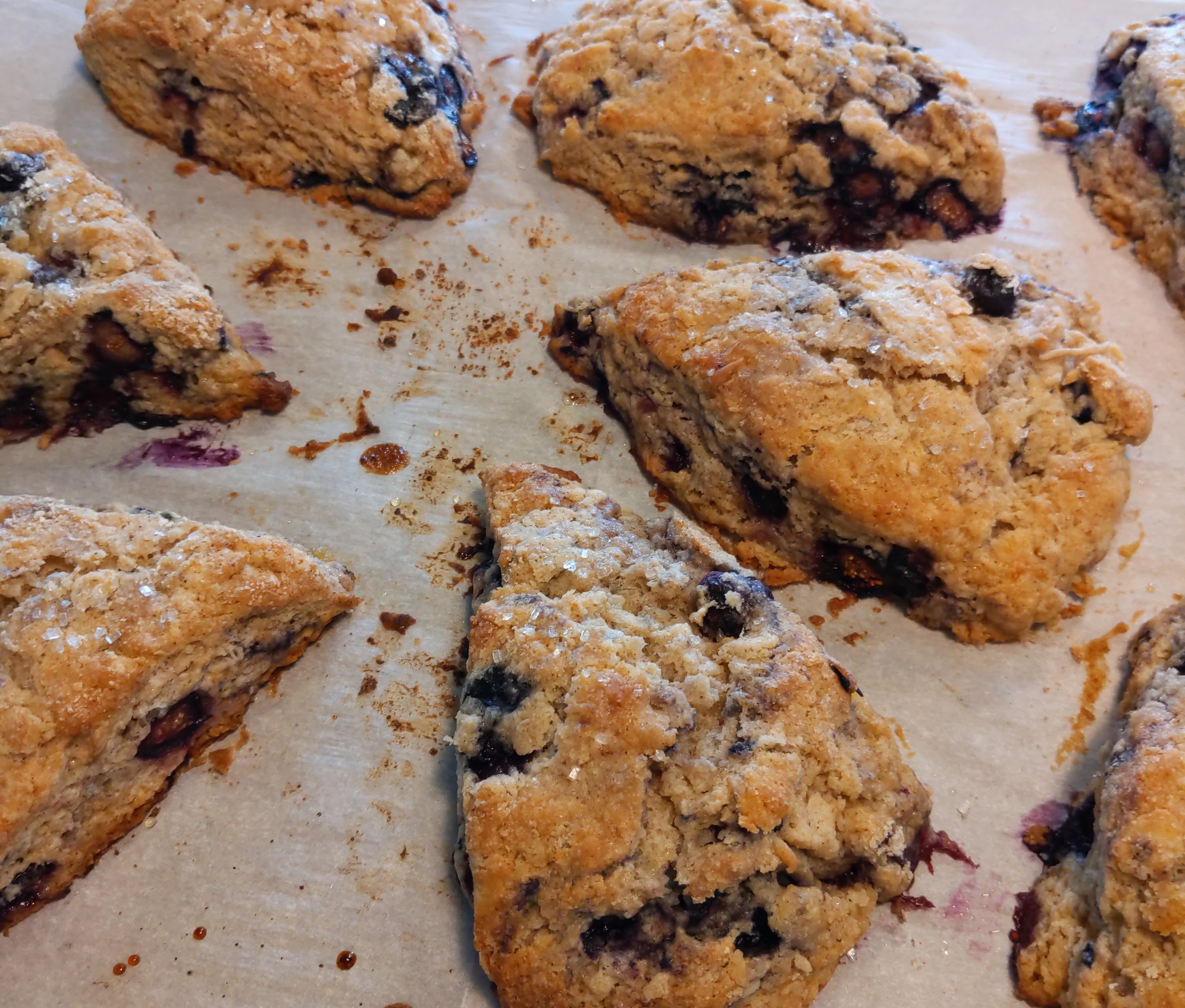 Blueberry Lemon White Chocolate Scones – Sara's Favorite Recipes