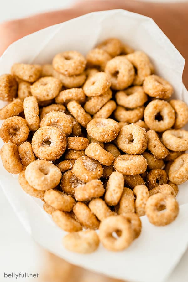 Hot Buttered Churro Cheerios – Sara's Favorite Recipes